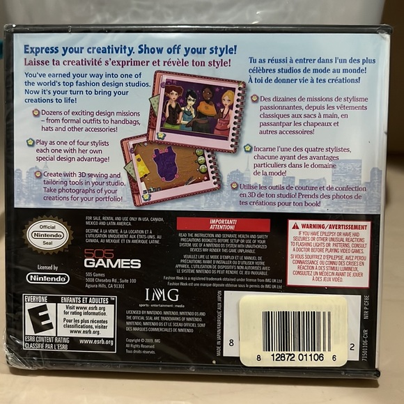 Nintendo | Video Games & Consoles | Nintendo Ds Fashion Week Designer ...